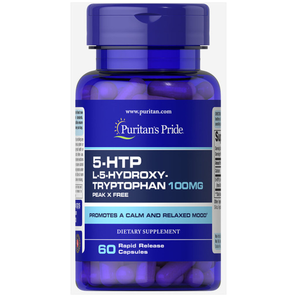 5-HTP. L- Triptofano.100 mg.60 capsulas. Puritans Pride. - Diabetes en ...