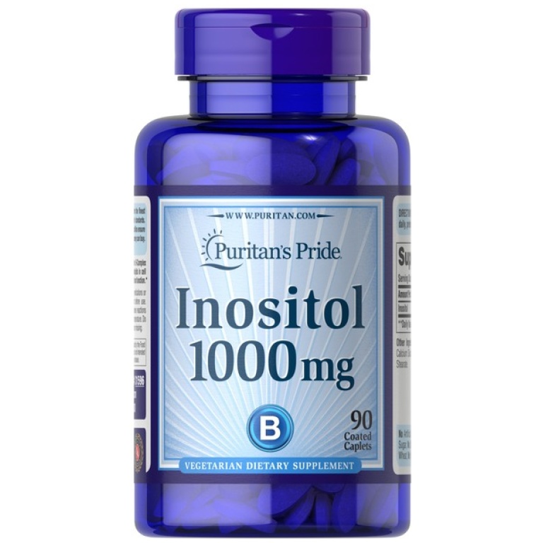 Inositol. 1000 mg 90 capsulas. Puritans Pride. - Diabetes en Control
